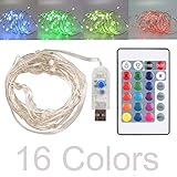 USB LED Christmas Lights - The Green Head
