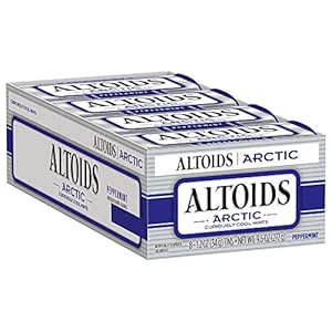 Amazon.com : ALTOIDS Arctic Peppermint Mints, 1.2-Ounce Tin (Pack of 8 ...