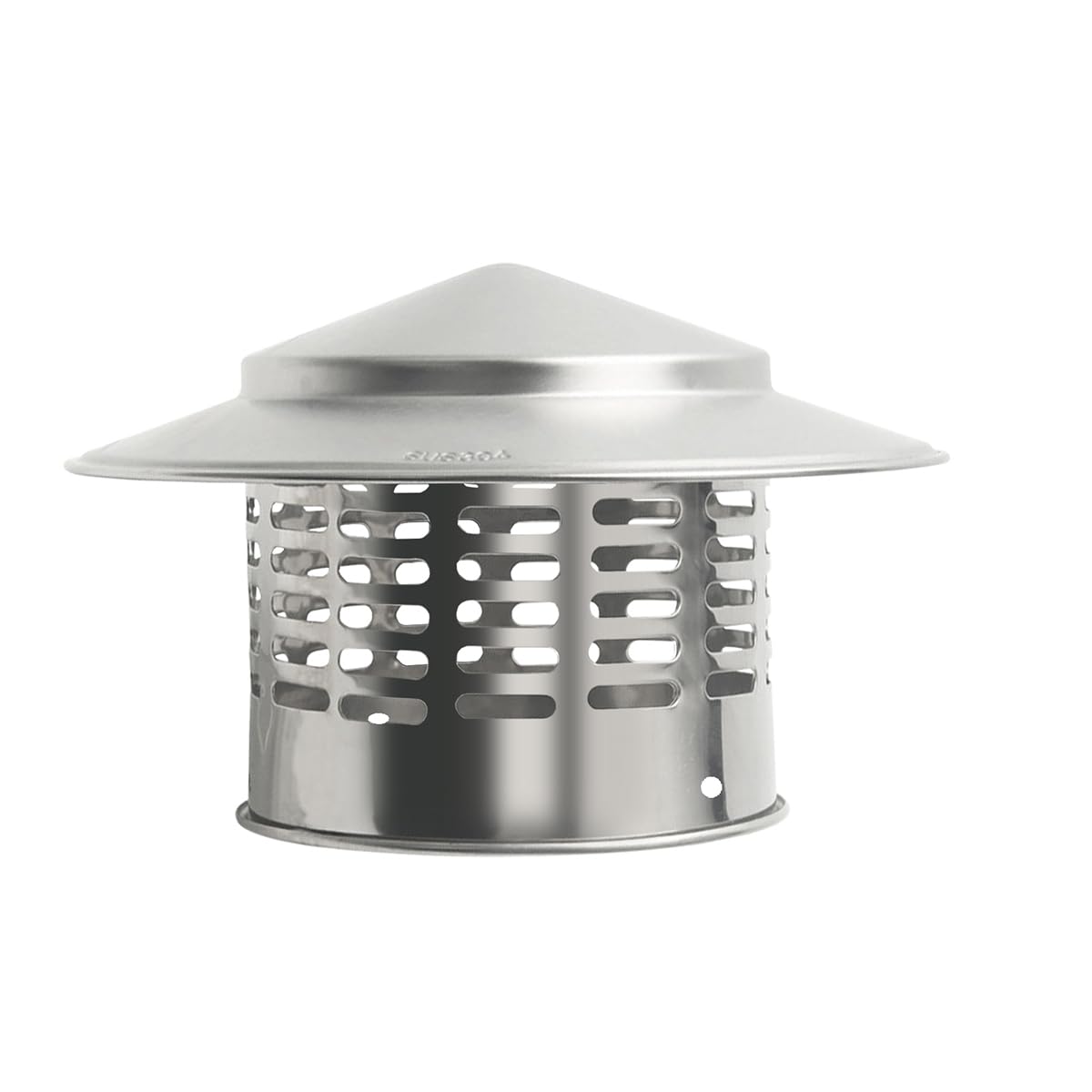 SOEKAVIA 4" Round Chimney Caps, Tapered Top Chimney Cap with Screen ...