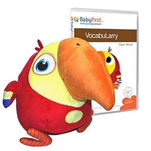 Amazon.com : Baby First TV - VocabuLarry Set 1 - Plush and Basic Words ...