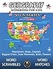 Geography Workbook for Kids: 50 US States Activity Book - Word ...