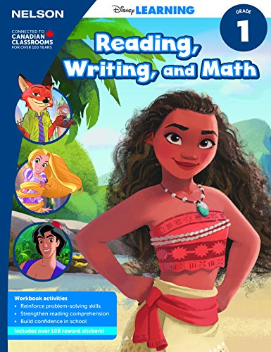 Disney Learning Reading, Writing and Math 1 Workbook: Disney, Nelson ...