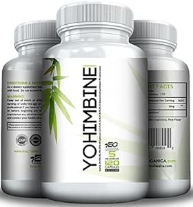Amazon.com: YOHIMBINE HCL (5mg x 120ct) by EVOGANICA: Health & Personal ...