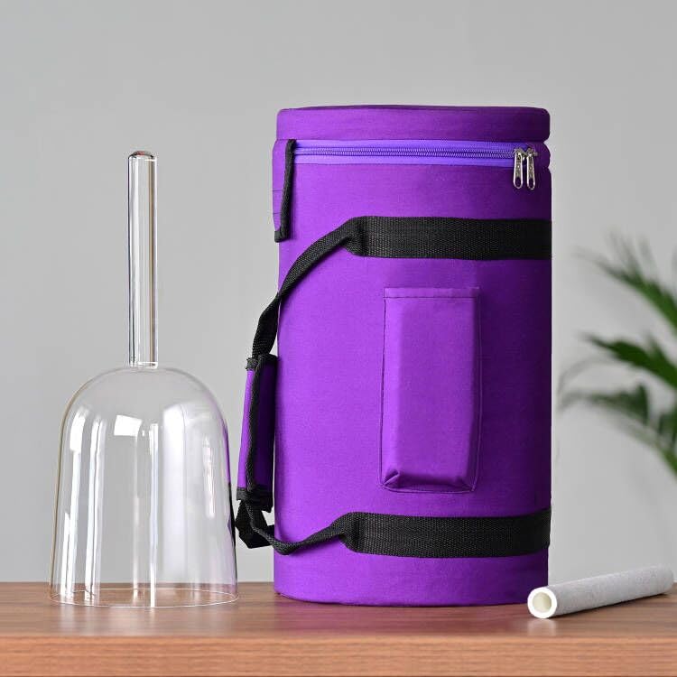 CVNC 440HZ 6 Inch F Note Handle Clear Quartz Crystal Singing Bowl + 6 ...