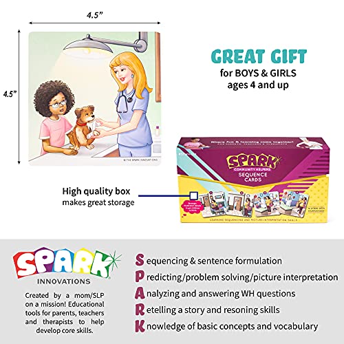 Kids Story Cards Sequence Game Large Storytelling and Sequencing Cards ...