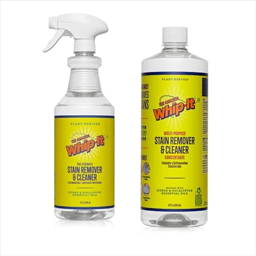 Whip-It All Natural Enzyme Cleaner Stain Fighting Kit - Professional ...