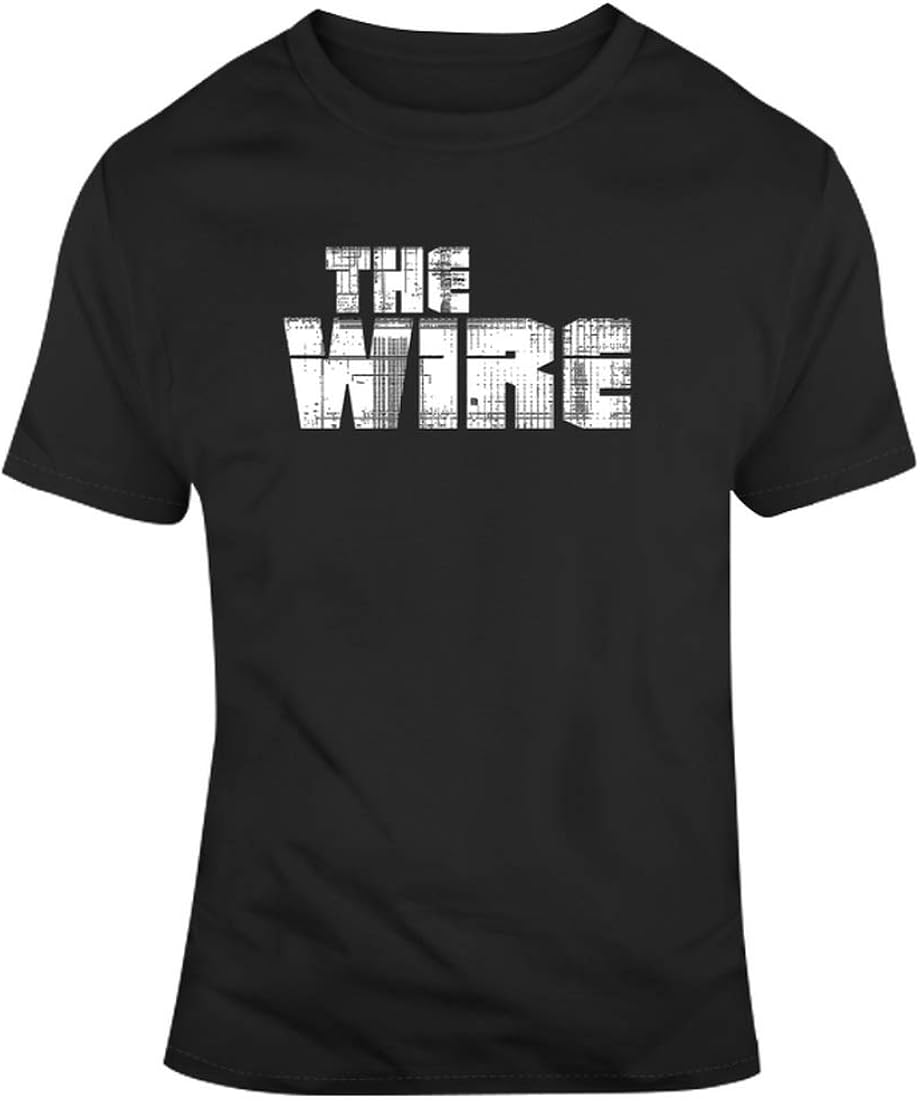 The Wire Tee T-shirt pour fan de la série télévisée Noir: Amazon.fr ...