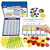 Take Home Versatile Math Manipulatives Kit for Kids Grade K-3,With Ten ...