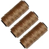 Amazon.com: 3 Rolls Sewing Threads Weaving Threads for Making Wigs Hand ...