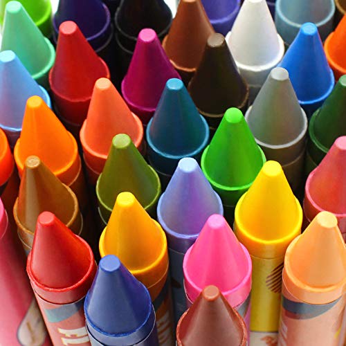Large Crayons for Kids Ages 2-4, 36 Colors Nontoxic Crayons for ...