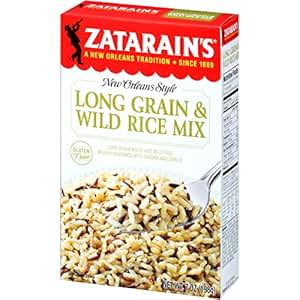 Amazon.com : Zatarain's Long Grain & Wild Rice, 7 oz (Pack of 12 ...