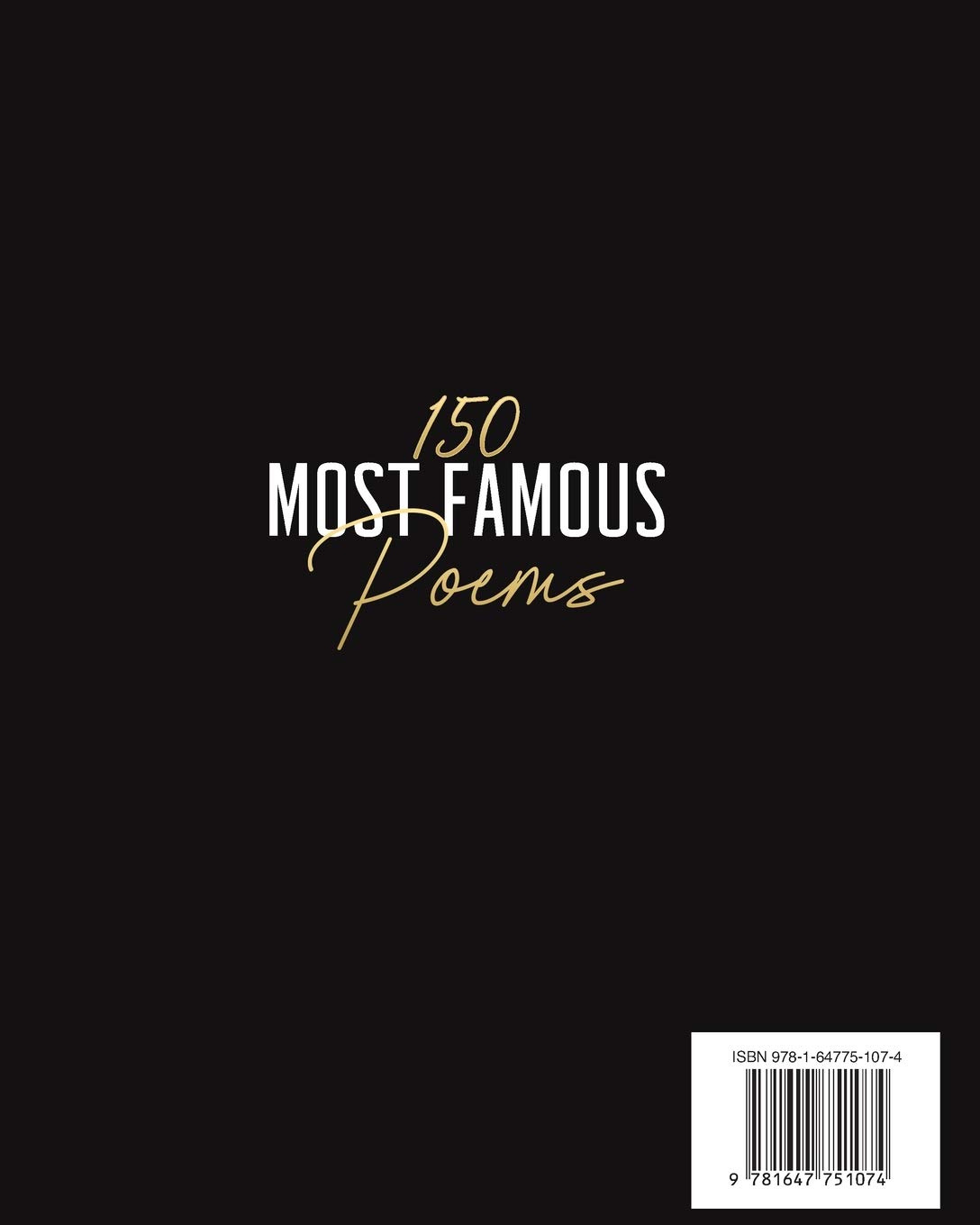 Mua 150 Most Famous Poems: Emily Dickinson, Robert Frost, William ...