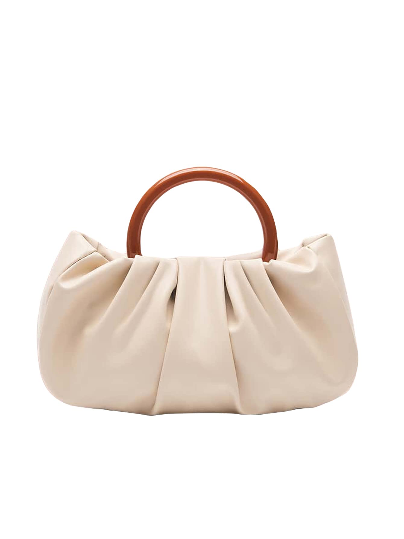 Verdusa Women's Ruched Small Handbag Clutch Purse Dumpling Pouch Bag ...