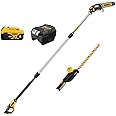 Amazon.com: DEWALT DCKO86M1 20V MAX* Cordless Pole Saw and Pole Hedge ...