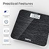 RENPHO Digital Bathroom Scale, Highly Accurate Body Weight Scale with Lighted LED Display, Round ...