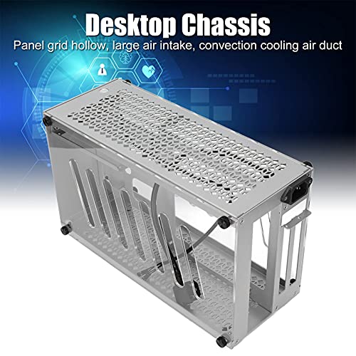 Desktop Computer Chassis Case,K55 Mini-ITX Desktop Chassis Aluminum ...