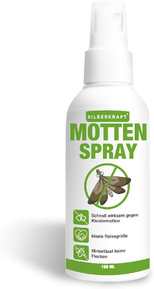Silberkraft Mottenspray 100 ml - Lavendel & Margosa zur Motten ...