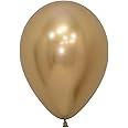 Amazon.com: Sempertex 05" Reflex Gold Sempertex Balloons (50 Count ...
