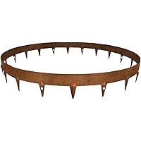 Amazon.com : Core Edge Garden Tree Rings Border Edge|Steel Ring Gardening Outdoor Plants Edging ...