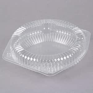 Clear Round Plastic Pie Box Cheese Cake Containers Apple Pie Containers ...