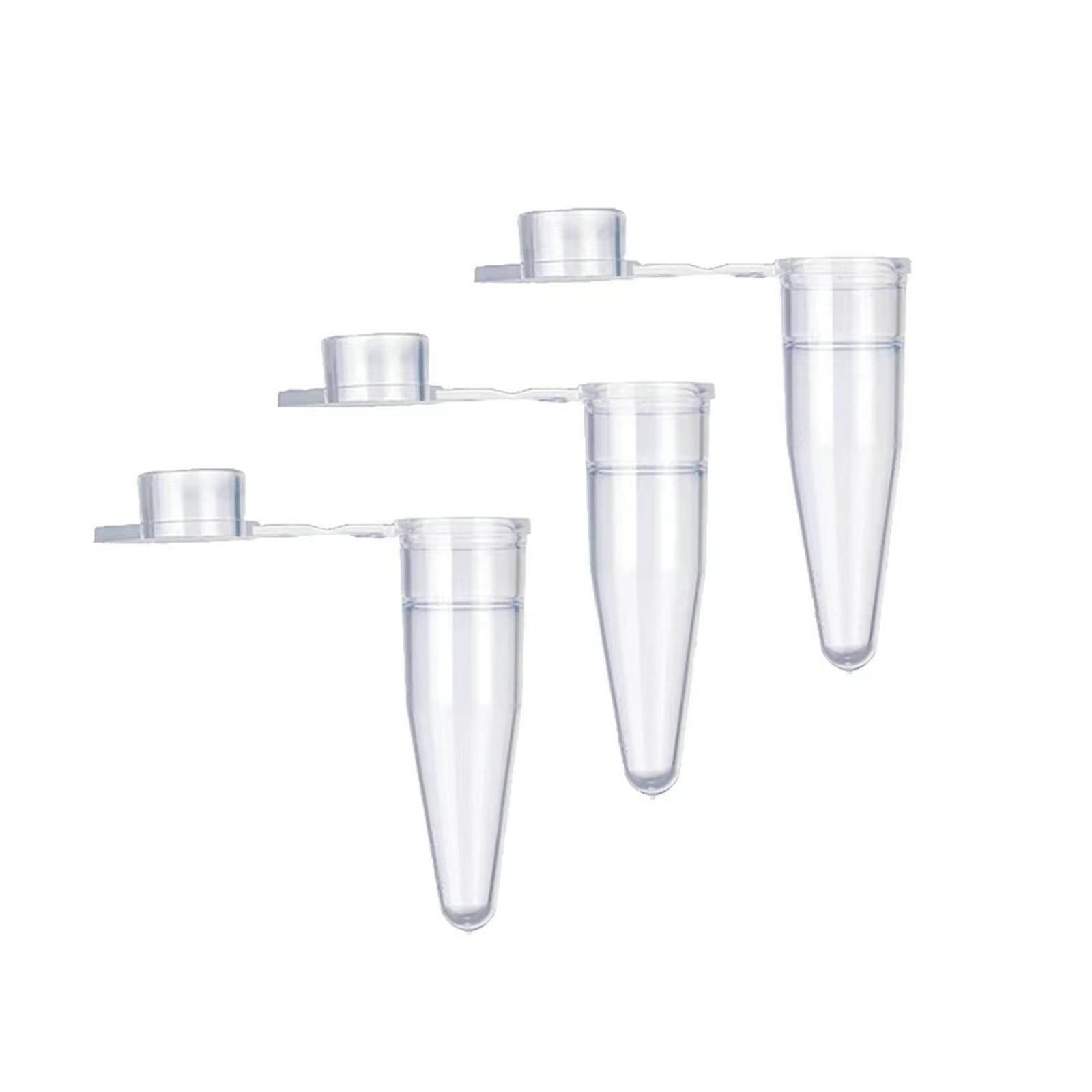 PCR Tubes - 0.2ml PCR Tube With Flat Caps, Ultra Thin Wall, DNase/RNase Free,Pack Of 1000 on ...