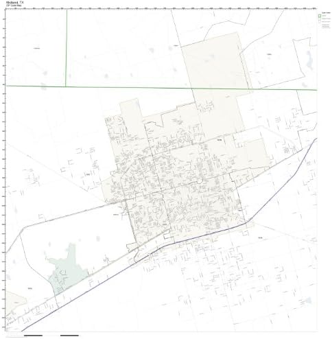 ZIP Code Wall Map of Midland, TX ZIP Code Map Laminated: Amazon.ca ...