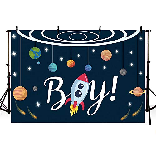Mehofoto ME056 MEHOFOTO Space Baby Shower Photo Background Outer Space ...
