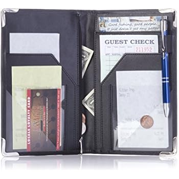 Amazon.com: Server Book for Waitress | Waitress book that fits in ...