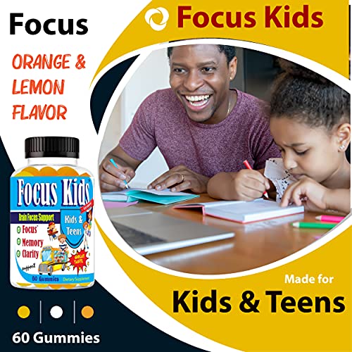 Focus Kids-Focus Gummies For Kids And Teens Focus Gummy Kids Memory ...