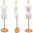 Amazon.com: Doll Dress Form Mannequin Dress Form Torso Stand with Base ...