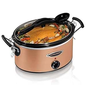 Amazon.com: Hamilton Beach HB Copper 6 Qt. Slow Cooker: Kitchen & Dining