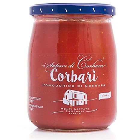 Corbari - whole tomatoes in tomato juice Corbarino 520 Gr.- SAPORI DI ...