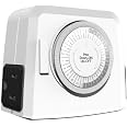 Stanley 31199 TimeIt Twin 2-Outlet Grounded Mechanical Timer, Lighting ...