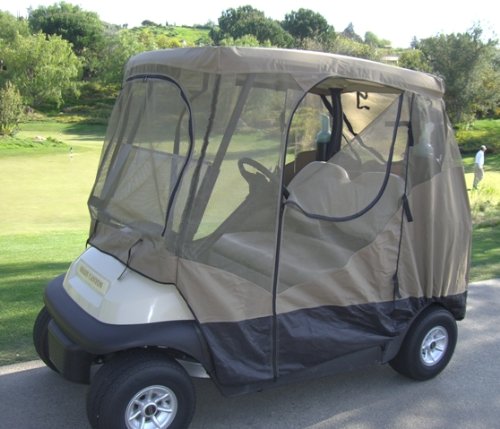 Golf Cart Mosquito Netting Driving Enclosure 2 Seater