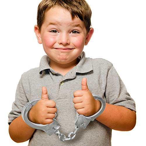 ArtCreativity 10.5 Inch Stretchy Handcuffs - Pack of 2 - Elastic ...