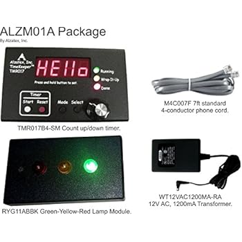 Amazon.com: Presentation Timer, W/ Red, Yellow and Green Light ...