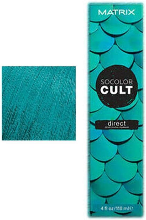 Matrix SoColor Cult Semi-Permanent Hair Colour, Mermaid Teal, 118 ml ...