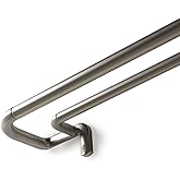 Amazon.com: Umbra Twilight Double Curtain Rod Set – Wrap Around Design ...