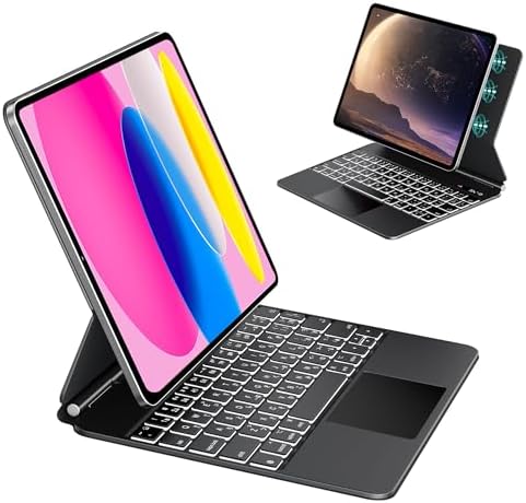 EAMPANG Arabic Magic Keyboard for Apple iPad A16 11th 10th Generation ...