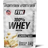 FTW 100% Whey Protein com Proteína Concentrada WPC, para Atletas com Alto Valor Biológico ...