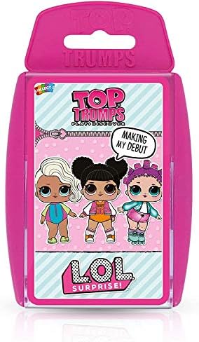 Winning Moves Top Trumps Lol Surprise Card Game, Pink, 032803 price in ...