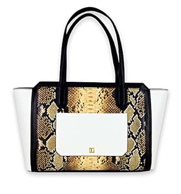 Ivanka Trump Women's Soho Snake Skin Print Shoulder Handbag with ...