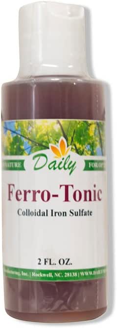 Amazon.com: Daily Manufacturing Ferro-Tonic (Colloidal Iron Sulfate) 2 ...