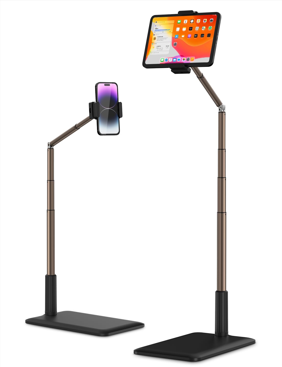 SupeDesk Tablet Floor Stand - Adjustable Tablet Holder with Flexible ...
