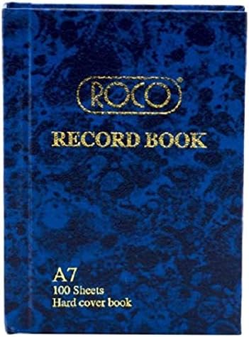 Roco A7 200 Pages Record Book, 100 Sheets, 7.40 cm Size price in Saudi ...