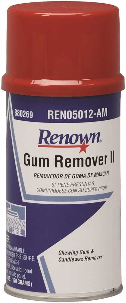 RENOWN GUM REMOVER II 6OZ: Amazon.com: Industrial & Scientific