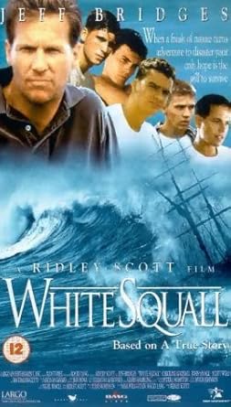 White Squall [VHS] [1996]: Jeff Bridges, Caroline Goodall, John Savage ...