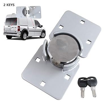 OKLEAD security van lock door - Anti Theft garage shed door locks Cargo ...