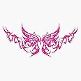 Amazon.com: Y2K Pink Glitter Tramp Stamp Sticker Vinyl Waterproof ...