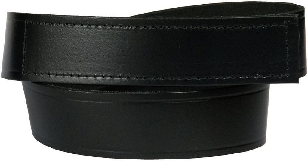 Men's No-Scratch Mechanic Belt, 100% Top Grain One Piece Leather, 1.5 ...